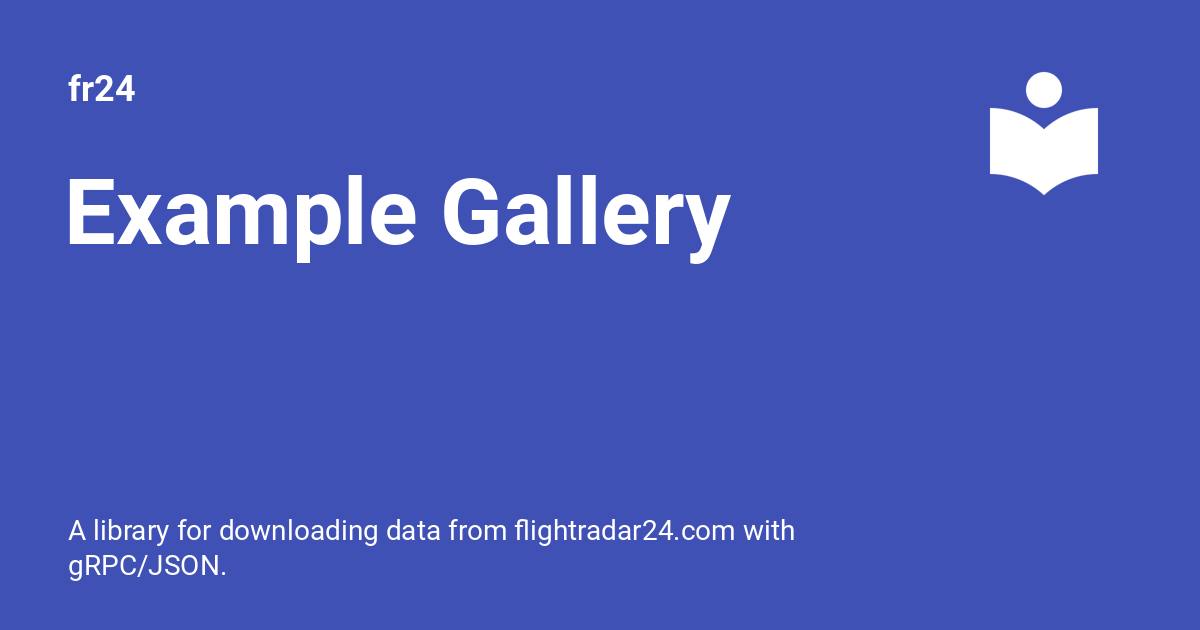 Example Gallery - fr24
